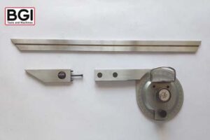 Vernier bevel protractor Blade with Acute Angle Attachment – Welcome To BGI